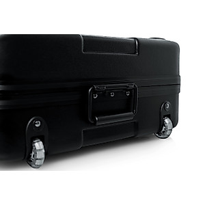 Gator Cases Molded Flight Case for Deep 88-Note Keyboards with TSA Approved Locking Latches and Recessed Wheels; (GTSA-KEY88D)