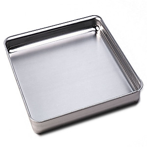 American Metalcraft SQ1220 Square Deep Dish Pan, Aluminum, 2" H, 12" W, 12" L