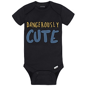 Onesies Brand Baby Boy's 8-Pack Short Sleeve Mix & Match Bodysuits, Dangerously Cute Tiger, 3-6 Months