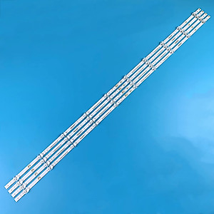 PANMILED 8 Pieces LED Backlight Strips for Hisense 55” TV 55R6000FM 55H6F 55R7F 55H6510G JL.D550A1330-003AS-M_V02 CRH-BX55V1U713030T04108CS-REV1.2