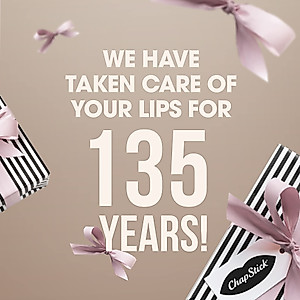 ChapStick Classic Cherry Lip Balm – Fruity & Sweet Lip Moisturizer for Dry Lips, 0.15 Oz