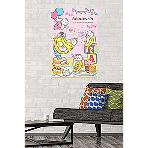 Trends International Bananya - Party Wall Poster, 22.375" x 34", Unframed Version