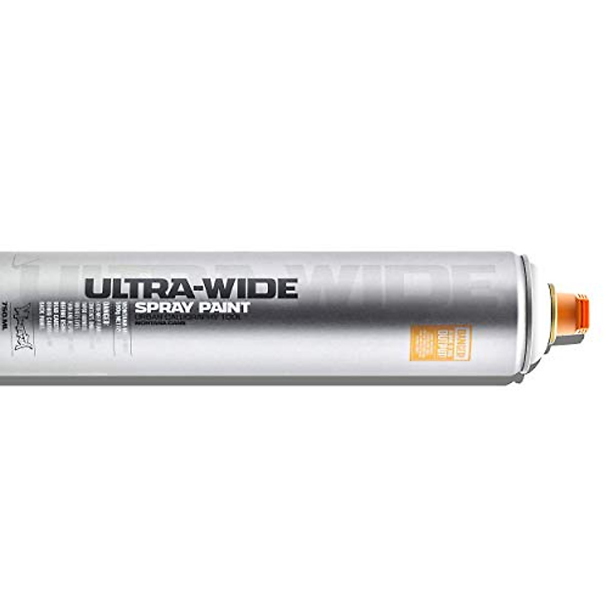 Montana Cans ULTRA WIDE Spray Paint, 750ml, Snow White, 25 Fl Oz (Pack of 1)