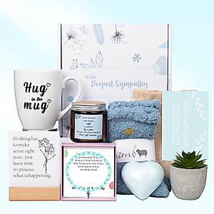 Ithmahco Sympathy Gifts For Loss Of Loved One, Sympathy Gift Baskets, Bereavement Gifts Idea, Condolences Gift Basket For Loss, Sorry For Your Loss Gifts, Sympathy Gifts For Loss Of Mom, Friend