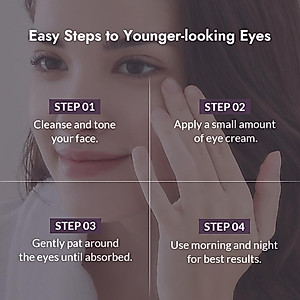 MIZON Collagen Power Firming Eye Cream, Collagen, Anti-wrinkle, elastin booster, Moisturizing, skin elasticity with Hyaluronic Acid. (25ml, 0.84 FL oz)