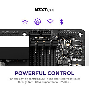 NZXT N7 Z790 ATX Gaming Motherboard - Intel Z790, WiFi 6E, Bluetooth, White