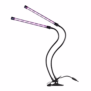 LEDVANCE Full Spectrum Gooseneck LED Indoor Plant Grow Light, 9W, Dimmable, 3000K, with Smart Control and 3' USB Power Cord - 1 Pack (62567)