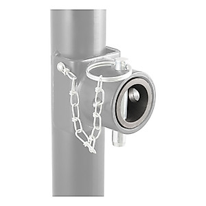 CURT 28932 Replacement Swivel Jack Male Pipe Mount, 5/8-Inch Pin Hole