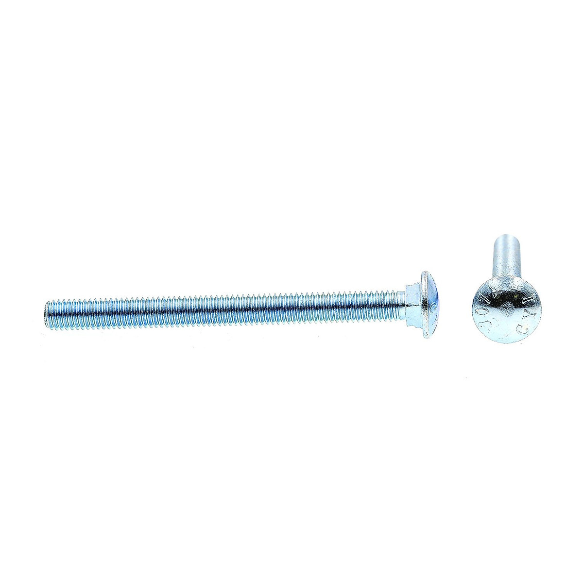 Prime-Line 9063856 Carriage Bolts, 3/8 In.-16 X 4-1/2 In., A307 Grade A Zinc Plated Steel (15 Pack)