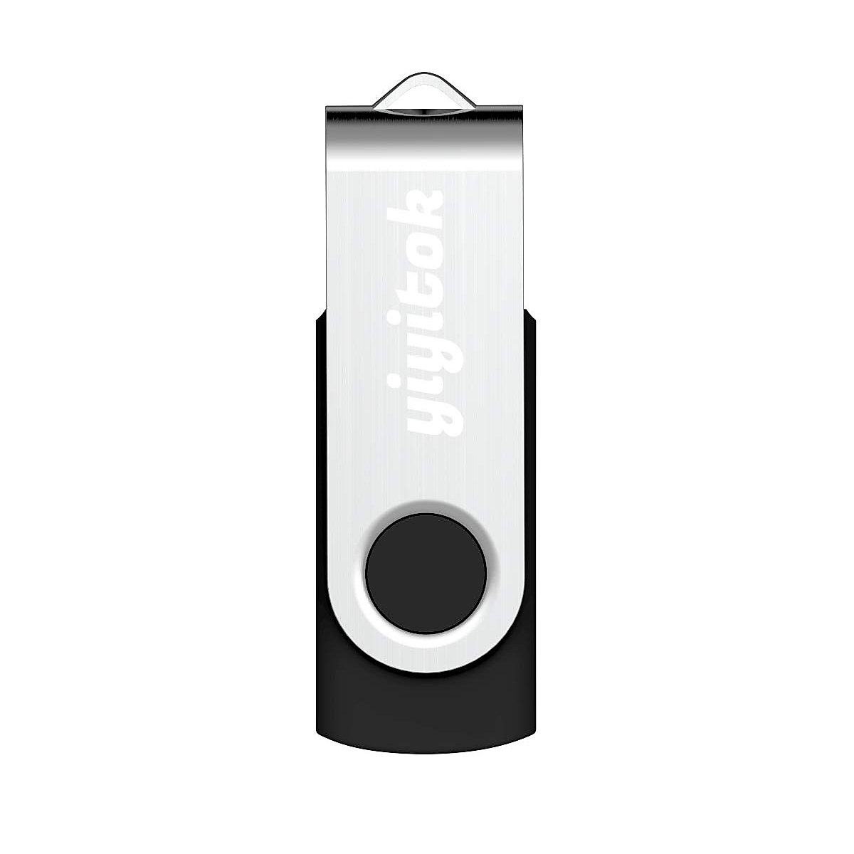 USB Drive 32GB Pack of 5,USB 2.0,USB Stick with Red Led Indicator,32gb Flash Drive 5 Pack,Memory Stick Storage (Black Color)