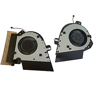 HK-Part Fan for Asus Rog GA502DU GX505 GX505D GX505DW GX505DV CPU Gpu Cooling Fan Set DC5V