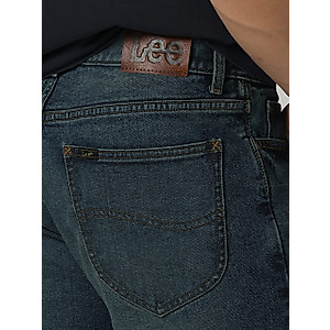 Lee Men's Slim Straight Jean, Tanos, 28W x 30L