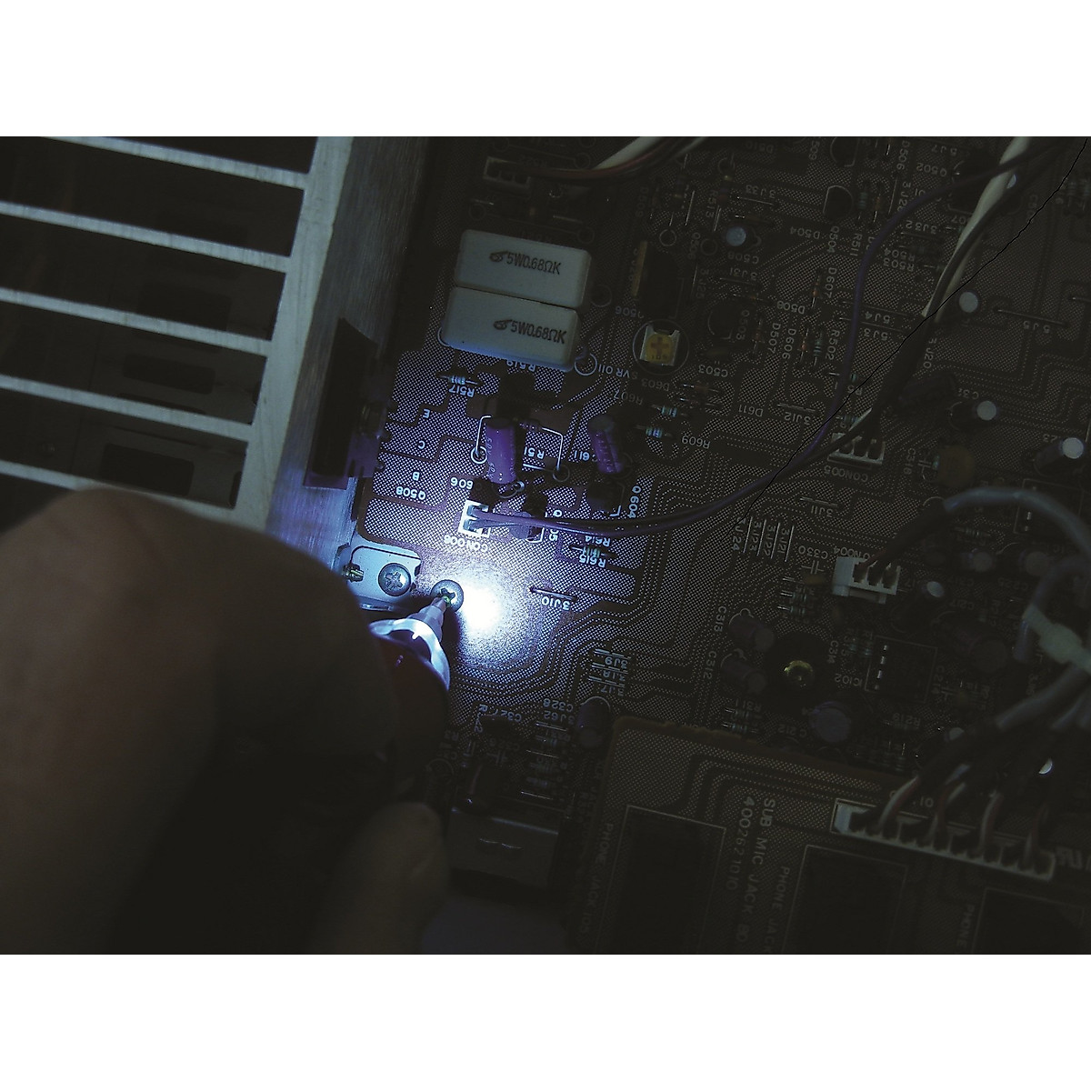 General Tools Cordless Lighted Power Precision Screwdriver #502 - Super-Torque Drive for Electronics, and DIY Crafts