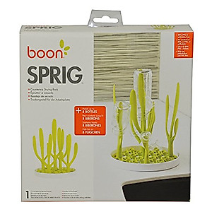 Boon Spring Countertop Drying Rack, Green (B11139)
