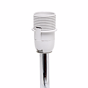 Simple Designs LT2005-PRP Stonies Small Stone Look Table Desk Bedside Lamp, Purple