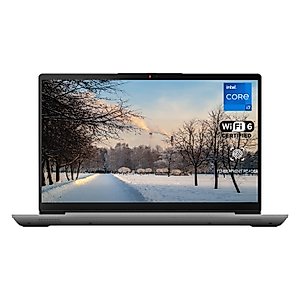 Lenovo IdeaPad 3 14" FHD Screen, Intel Core i7-1165G7 Processor, 8GB RAM, 512GB PCIe SSD, Webcam, Fingerprint Reader, HDMI, SD Card Reader, Wi-Fi 6, Windows 11 Home, Grey