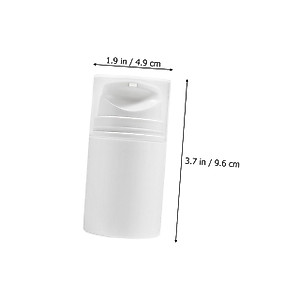 minkissy 6 Pcs Vacuum Lotion Bottle Specialized Mesa para Uñas Acrílicas Portable Foundation Bottles Body Lotion Bottles Essential Oil Perfume Plastic Bottles for Liquids Pump