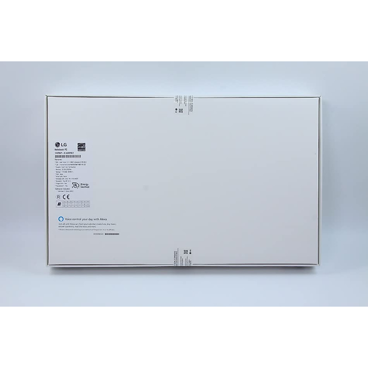 LG Gram 17Z95P Laptop 17" Ultra-Lightweight, IPS, (2560 x 1600), Intel Evo 11th gen CORE i7 , 32GB RAM, 1TB SSD, Windows 11 Home, 80Wh Battery, Alexa Built-in, 2X USB-C, HDMI, USB-A – Black