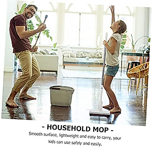 MARMERDO Mini Mop Wooden Floor Cleaner Mop for Wood Floors Window Glass Cleaner Multi- Use Window Squeegee Self Wringing Microfiber Mop Self Wringing Mop Small Mop for Small Spaces The Lazy