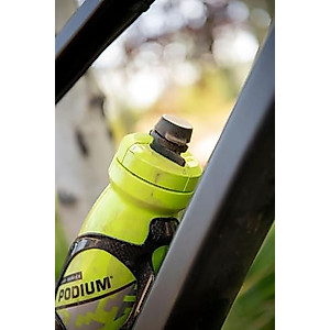 CamelBak Podium Dirt Series Chill Insulated Mountain Bike Water Bottle 21oz, Lime