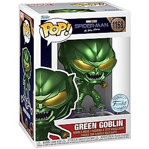 Pop! Marvel: Spider-Man: No Way Home - Green Goblin Special Edition Metallic Exclusive #1168 (Regular)