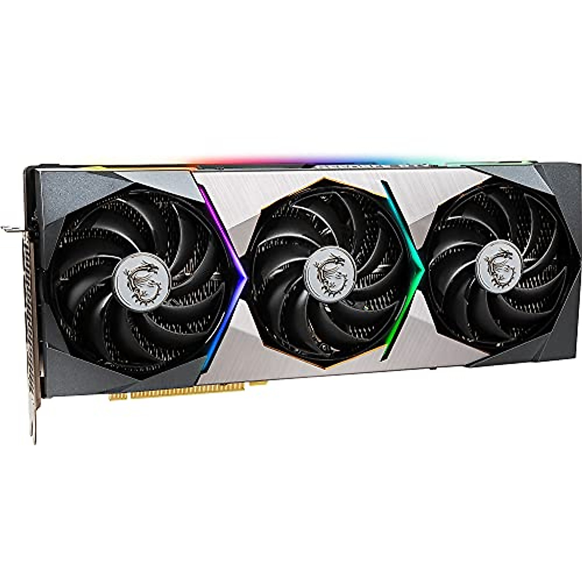 MSI Gaming GeForce RTX 3070 Ti 8GB GDRR6X 256-Bit HDMI/DP Nvlink Torx Fan 4 RGB Ampere Architecture Graphics Card (RTX 3070 Ti Suprim X 8G)