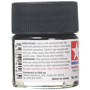 Tamiya Acrylic Mini XF-85 Rubber Black - 10 ml (1/3 oz)
