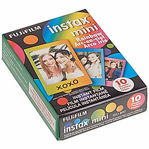 Fujifilm Instax Mini Rainbow Film - 10 Exposures
