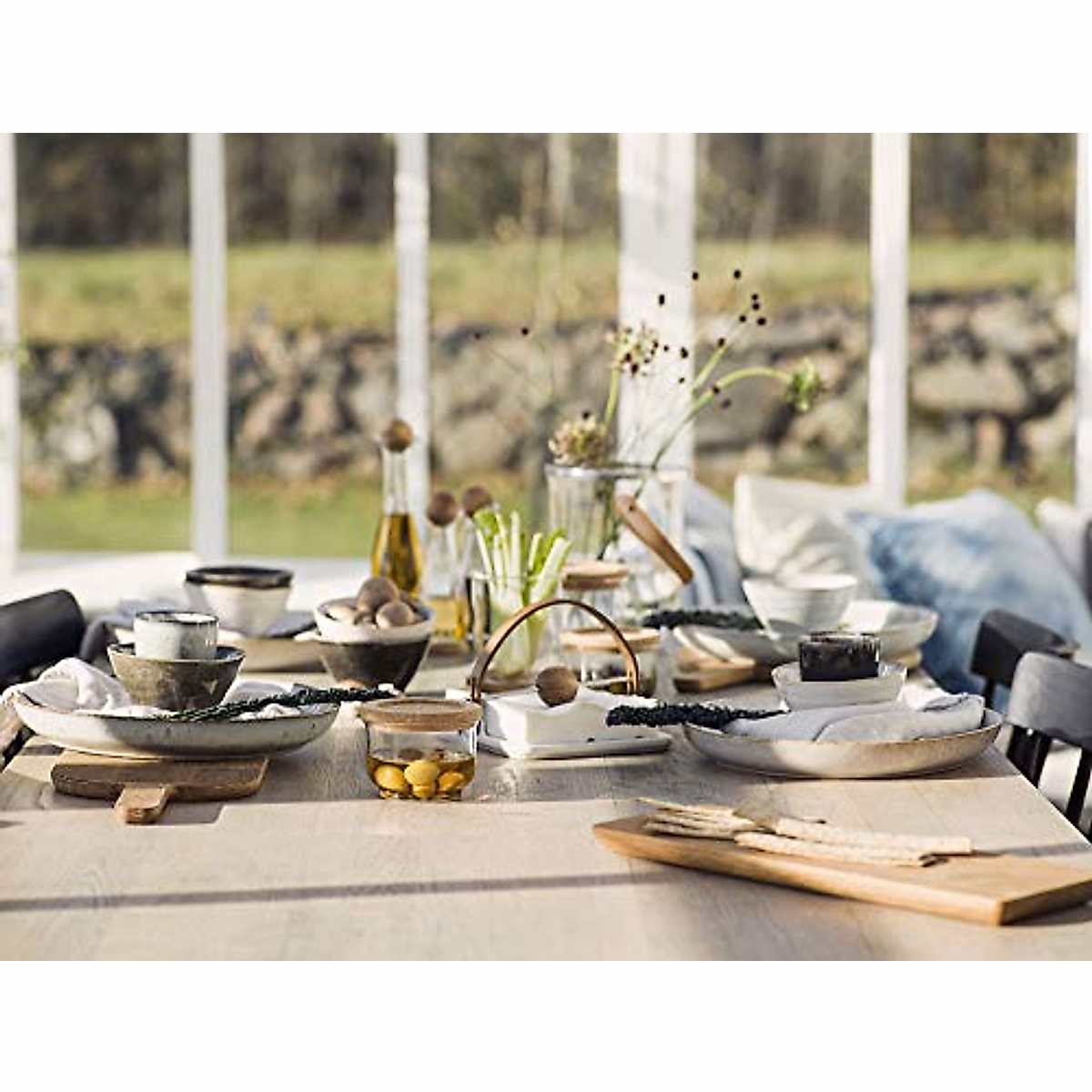 Sagaform Nature Collection Napkin Holder, 7.5-Inch, brown