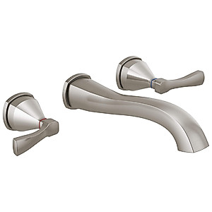 DELTA FAUCET T3576LF-SSWL Lav Wall-Mount, Stainless