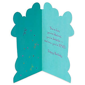 American Greetings 5th Birthday Card (Llama)