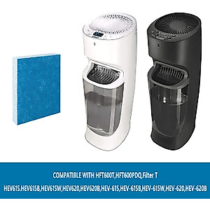 Lxiyu Humidifier Replacement Filters Compatible with Honeywell HFT600 HEV615 HEV615B HEV615W HEV620 HEV620B HEV620W HEV-615 HEV-615B HEV-615W HEV-620 HEV-620B HEV-620W -4 Pack