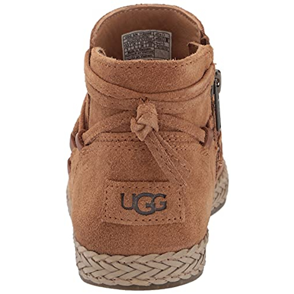 UGG Women's Rianne Fashion Boot, Chestnut Suede, 6