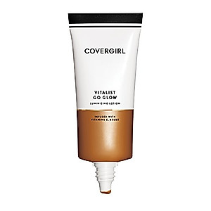 COVERGIRL Vitalist Go Glow Glotion, Bronze, 0.06 Pound (packaging may vary)
