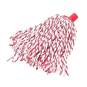 LALAFINA Cleaning Mop Floor Mop Commercial Mop Head Rope Mop Head Clean Mop Head Commercial String Mop Head Mopping String Head Practical Mop Head Washable Mop String Head Replacement Head