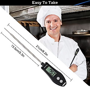 Searon Meat Thermometer Digital - Food Thermometer 3 Seconds Instant Read,Auto-Sleep,Waterproof,Backlight Display for Cooking Kitchen BBQ Grilling Smoker Baking Turkey...