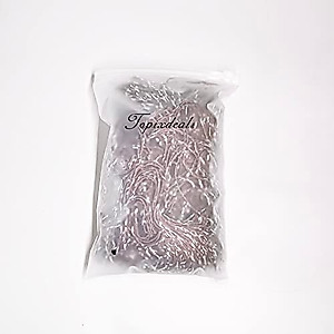 Topixdeals Door Fringe Curtain,Door Curtains,Rare Flat Silver Ribbon Door String Curtain Thread Fringe Window Panel Room Divider Cute Strip Tassel Party Events (1 Pack, Dark-Brown)