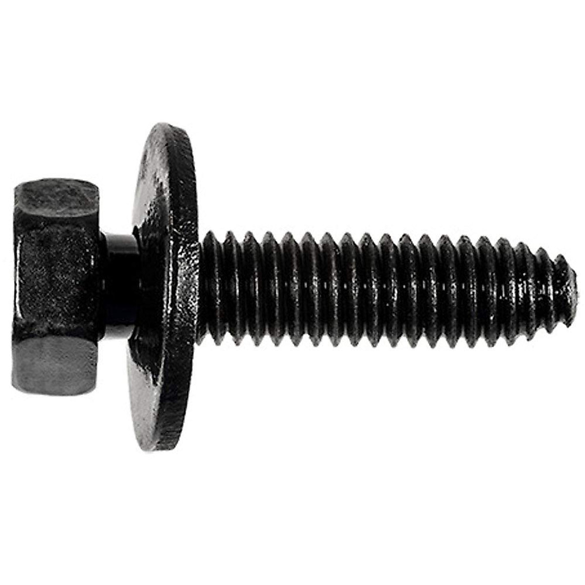 50 M6-1.0 X 25mm Metric Hex Head Sems Bolts Compatible with GM 11503834