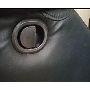 2Pcs Universal - Oval Recliner Sofa/Chair Release Lever Pull Handle ，for All Manufacturer Brands （Fit 6mm and Below 6mm Barrel Cables，Hard Plastic - Black