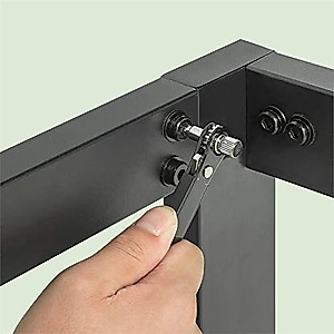 ZINUS Arnav Metal Platform Bed Frame with Headboard / Wood Slat Support / No Box Spring Needed / Easy Assembly, Full