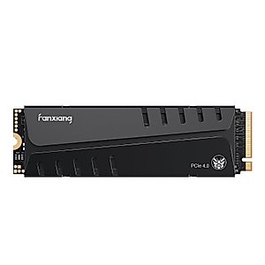 fanxiang S770 1TB NVMe M.2 SSD for PS5 - with Heatsink and DRAM, Up to 7300MB/s, PCIe 4.0, Suitable for Playstation 5 Memory Expansion, Game Enthusiasts, IT Professionals