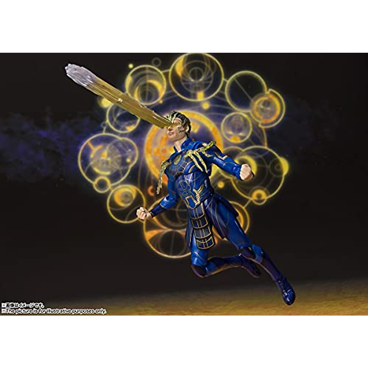 Bandai Spirits S.H. Figuarts Marvel Eternal Ecaris, Approx. 5.9 inches (150 mm), PVC & ABS Painted Action Figure