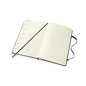 Moleskine Limited Edition Harry Potter 18 Month 2021-2022 Weekly Planner, Hard Cover, Large (5" x 8.25"), Black