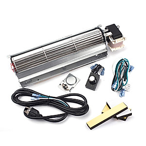 Adviace Replacment Fireplace Blower Kit for Desa Tech, FMI, Vanguard, Vexar, Astria Fireplace, GA3560A GA3650TB GA3700 BK BKT GA3560T GA3700T GA3700TA GA3700TB Fireplace Blower Fan Kit for Desa