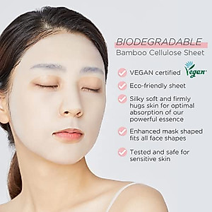 Mediheal Sheet Mask New Essential HERO 12 pack (Collagen, Tea Tree, Placenta, Madecassoside, Vita, Watermide)| Korean Skincare Facial Sheet Mask Combo