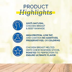 Pet Center Inc. (PCI) - Chicken Dumbbells, 1lb. - Adult Dog Treat