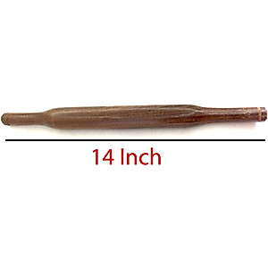 WOODEN ROLLING PIN,WOODEN BELAN, WOODEN ROLLER, CHAPATI MAKER 14",Valentine Day Gifts