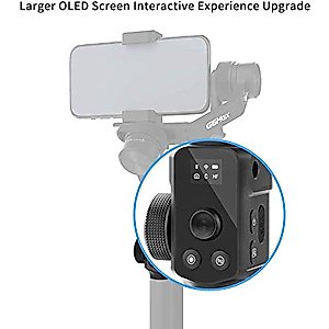 FeiyuTech G6 Max 3-Axis Handheld Gimbal Stabilizer (G6 Plus Upgrade Ver) for Mirrorless Camera Like Sony a7 w/Short Lens,Action Camera Gopro,Smart Phone iPhone 11 Pro Max 8,1.2Kg Payload,Splash Proof