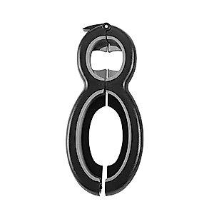 XCZBX 6 in 1 Multi Function Can Opener Bottle,Multi Kitchen Tool for Jelly Jars, Wine, Beer and other, Bottle Opener to Protect the Nail Use for Children, Elderly and Arthritis Sufferers.