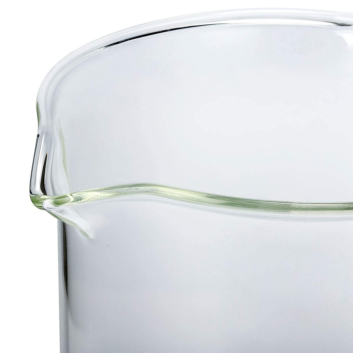 Ackers Boro3.3,Griffin Low Form Scientific Glass Beaker Set-25ml,50ml,100ml,200ml,250ml,400ml,500ml,1000 mL (Pack of 8) 丨4 Stirring Rods